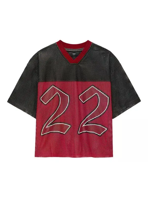 Amiri Perforated T-shirt - Black