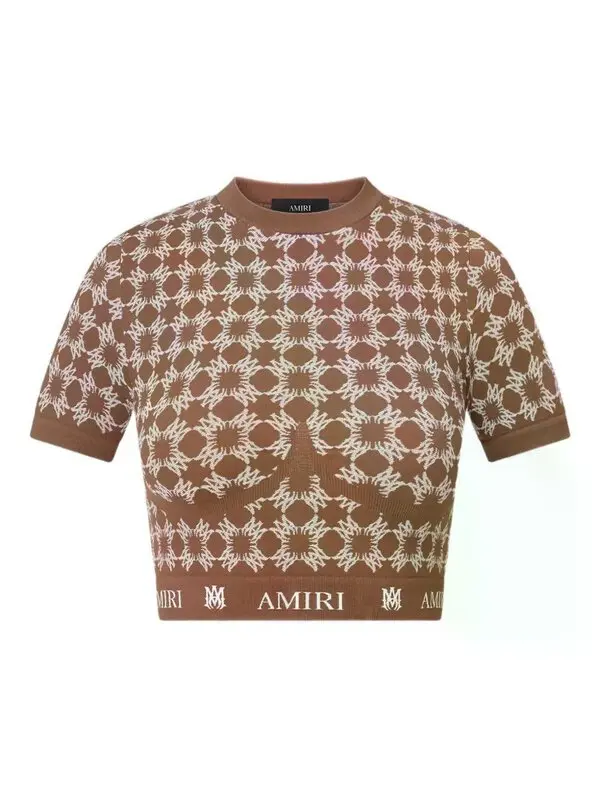 Amiri Seamless Short-sleeve Top