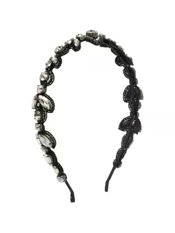 JENNIFER BEHR Embellished Hairband - Black