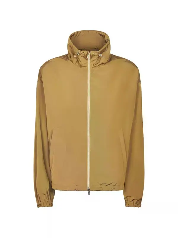 Herno High-neck Zip-up Jacket - Neutrals