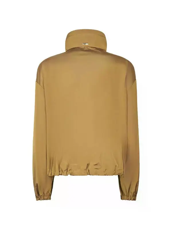 Herno High-neck Zip-up Jacket - Neutrals