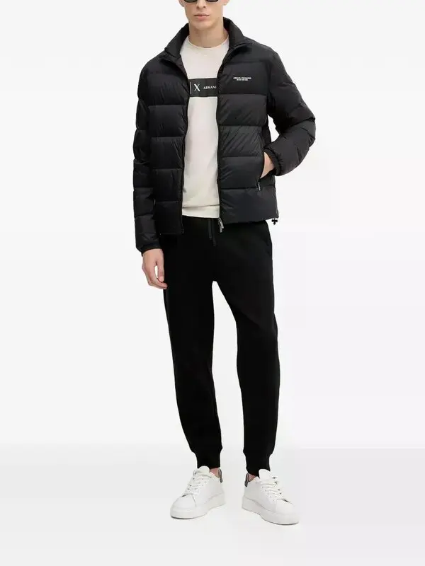 Armani Exchange Quilted Zip Jacket
