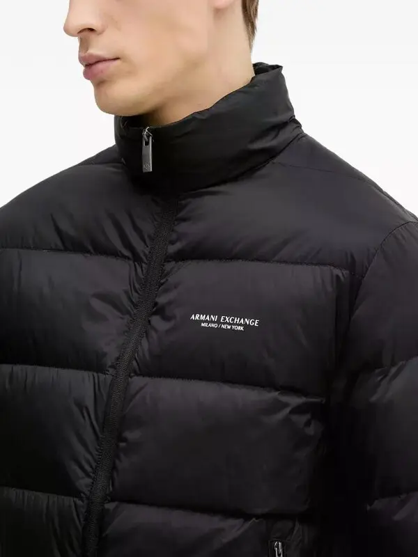 Armani Exchange Quilted Zip Jacket
