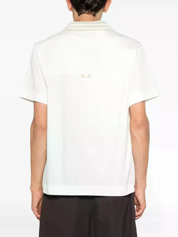 CHE Senna Striped-collar Shirt