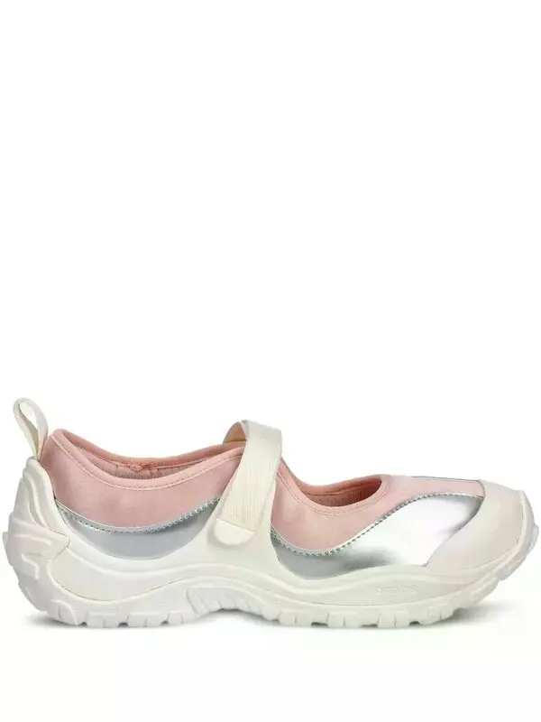 CROCS Metallic Strap Sneakers - Pink