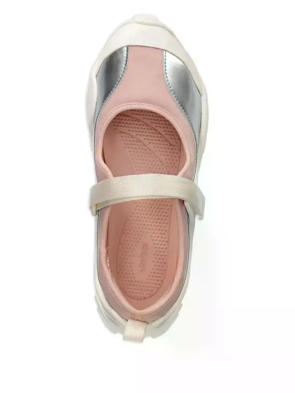 CROCS Metallic Strap Sneakers - Pink
