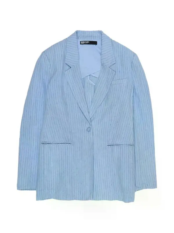 Bimba Y Lola Striped Single-breasted Blazer