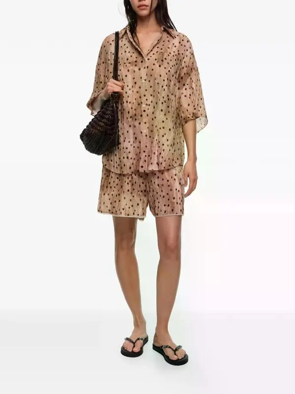 Bimba Y Lola Polka-dot-print Shorts