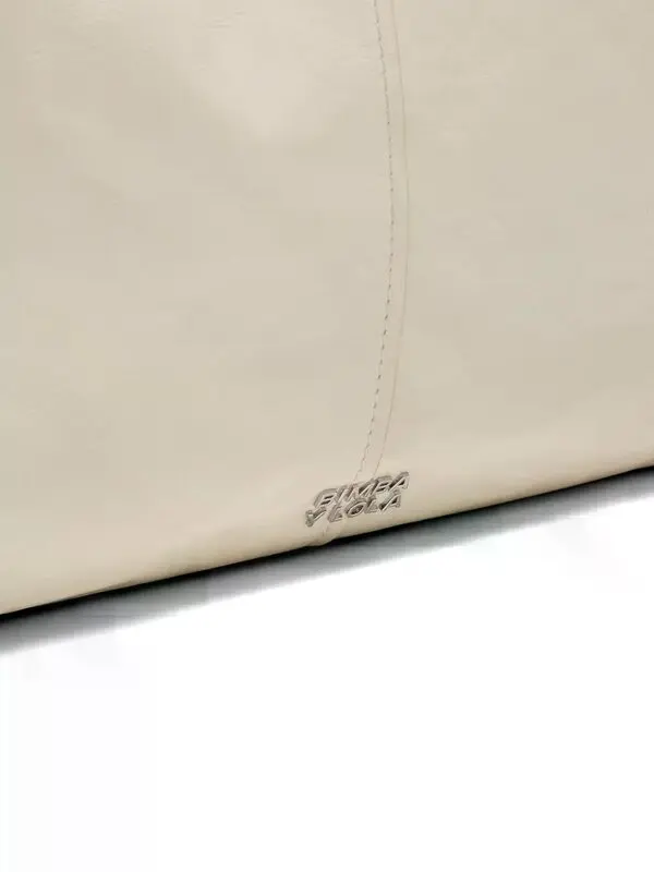 Bimba Y Lola Seam-detail Tote Bag - Neutrals