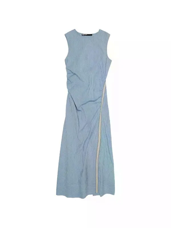 Bimba Y Lola Striped Maxi Dress - Blue