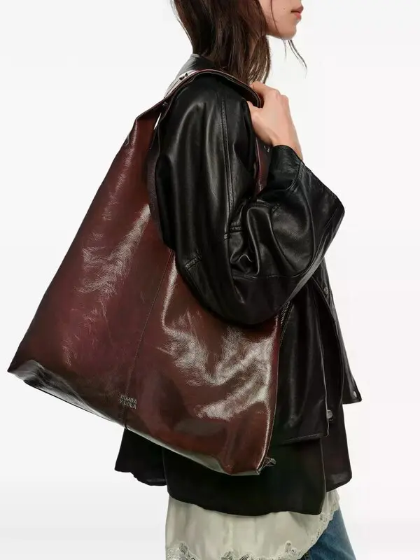 Bimba Y Lola Leather Shoulder Bag