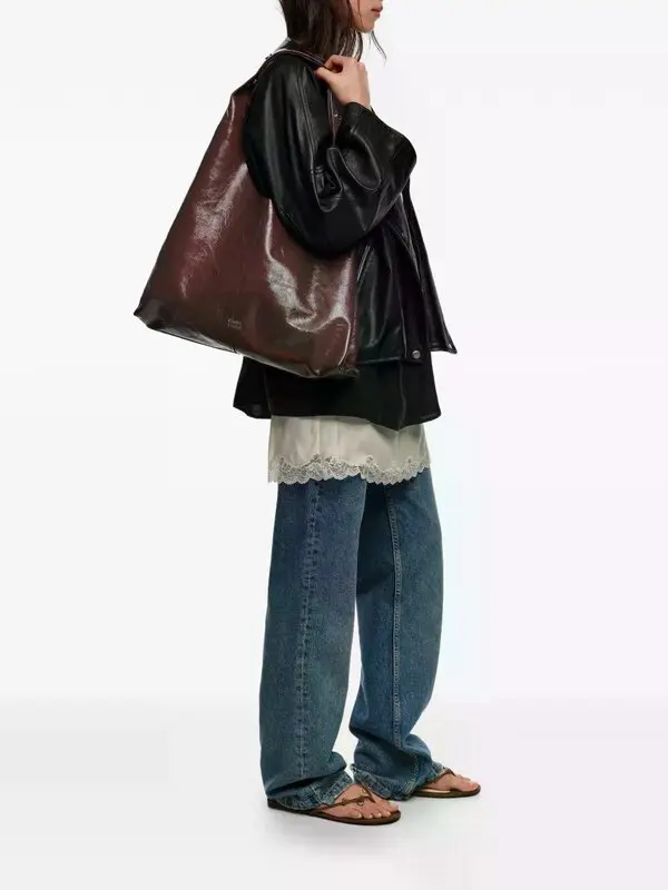 Bimba Y Lola Leather Shoulder Bag