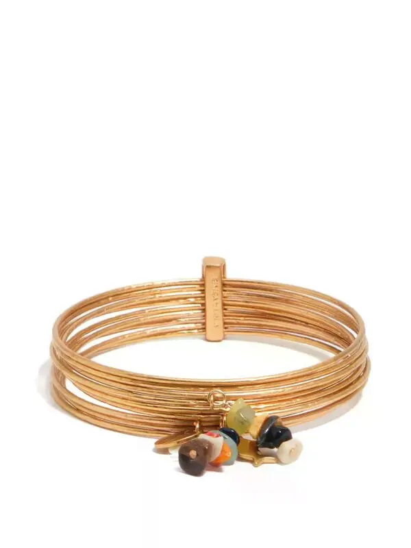Bimba Y Lola Weekly Charm Bangle - Gold