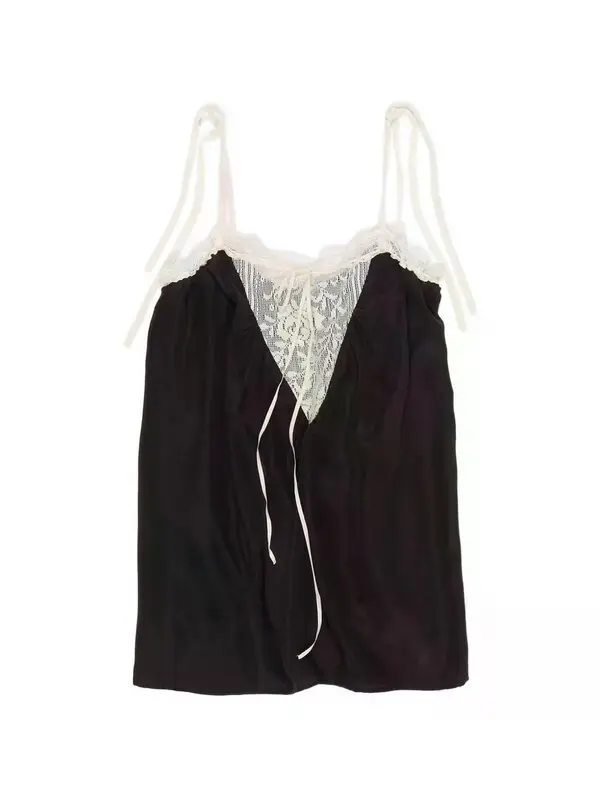 Bimba Y Lola Lace-trimmed Top