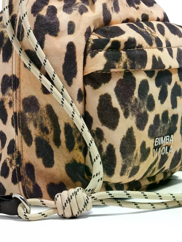 Bimba Y Lola Drawstring Mini Bag - Neutrals