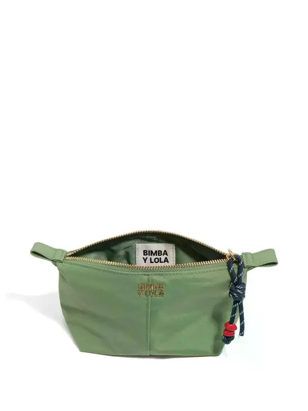 Bimba Y Lola Logo-plaque Makeup Bag