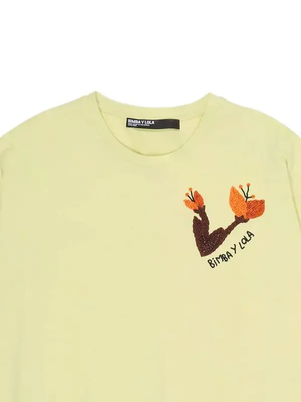 Bimba Y Lola Graphic-print Crew-neck T-shirt