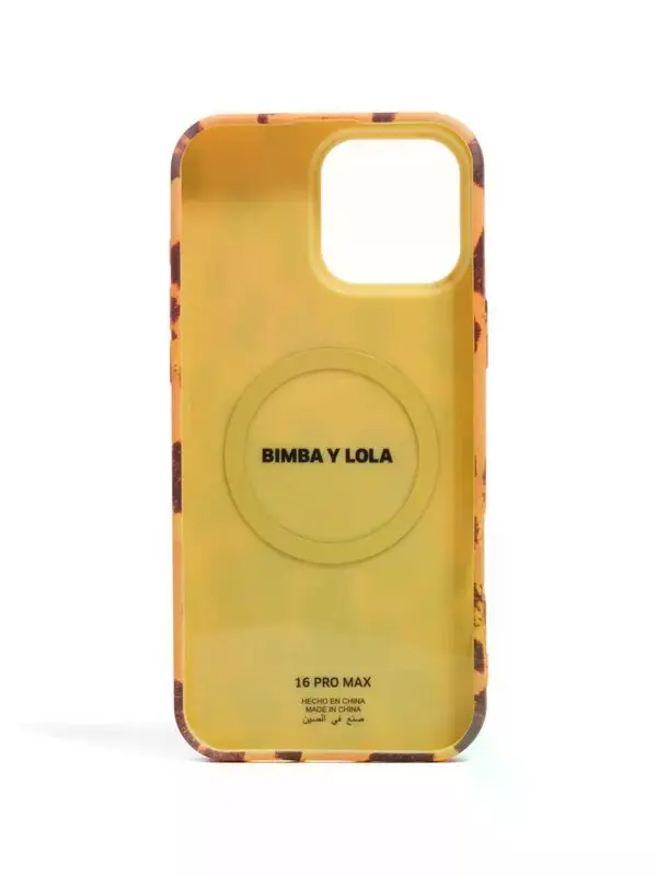 Bimba Y Lola Iphone 16 Pro Max Palm Tree-print Phone Case