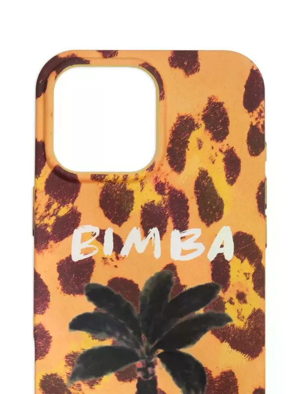 Bimba Y Lola Iphone 16 Pro Max Palm Tree-print Phone Case