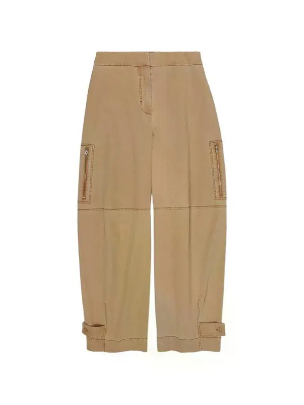 Bimba Y Lola Zip-pocket Wide Leg Trousers