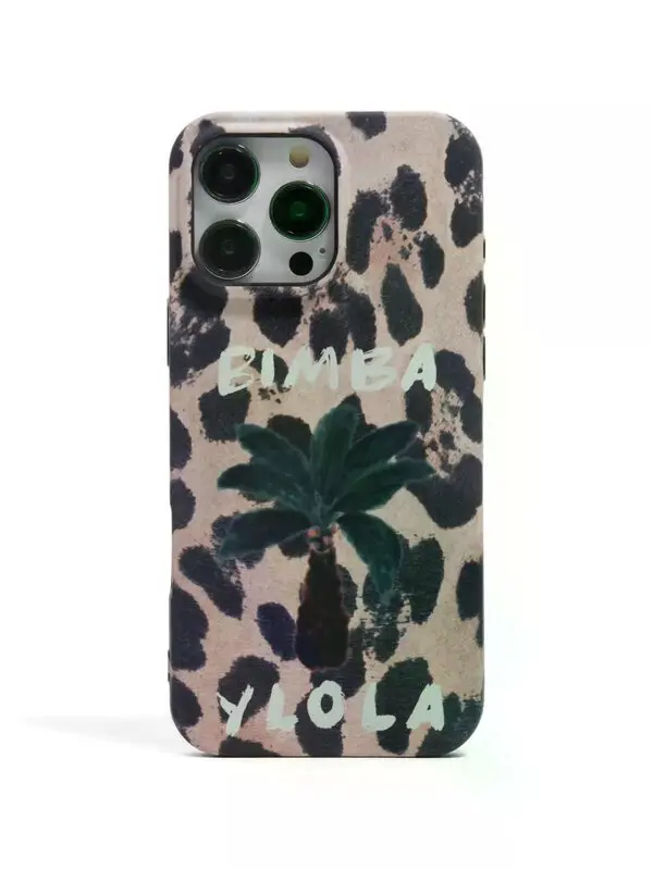 Bimba Y Lola Iphone 16 Pro Max Animal-print Phone Case - Neutrals