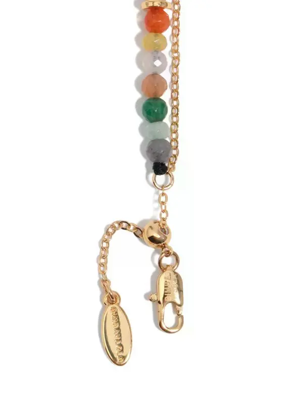 Bimba Y Lola Beaded Heart Charm Bracelet