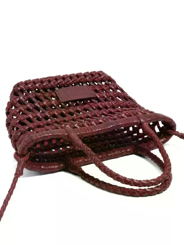 Bimba Y Lola Braided Mini Tote Bag - Red