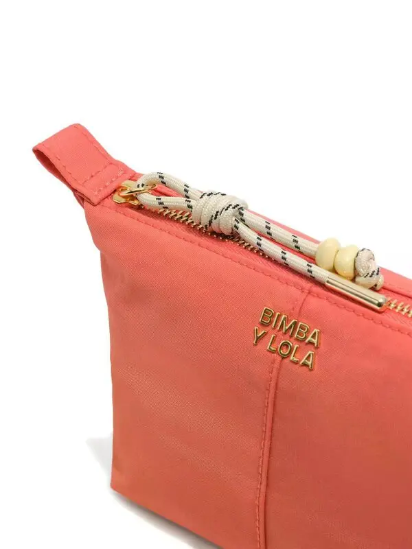 Bimba Y Lola Logo Plaque Makeup Bag