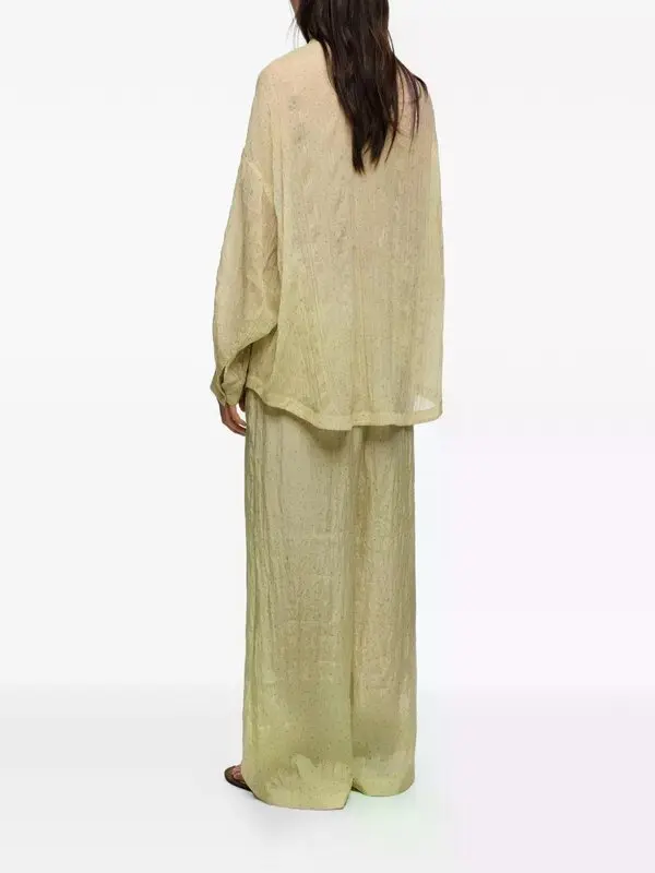 Bimba Y Lola Polka-dot Wide Leg Trousers - Neutrals