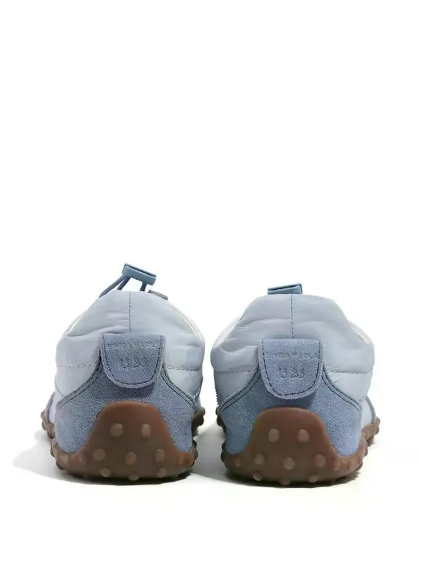 Bimba Y Lola Light Suede Trimmed Drawstring Sneakers - Blue