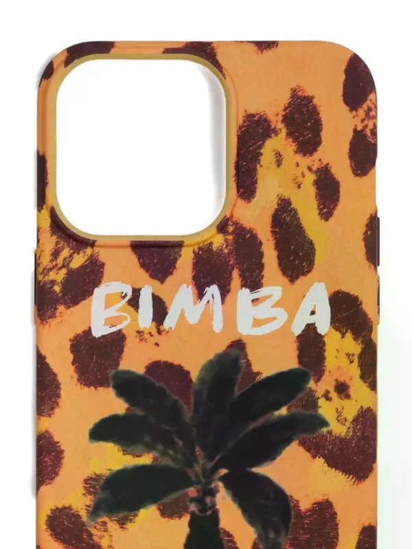 Bimba Y Lola Palm Tree Printed Iphone 15 Pro Max Case