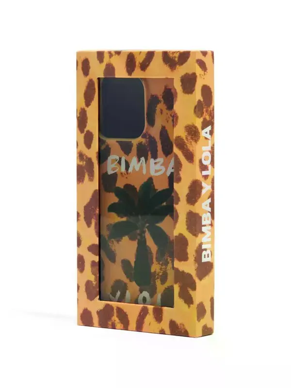 Bimba Y Lola Palm Tree Printed Iphone 15 Pro Max Case