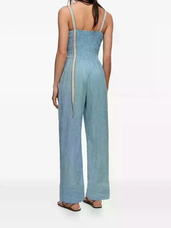 Bimba Y Lola Striped Jumpsuit
