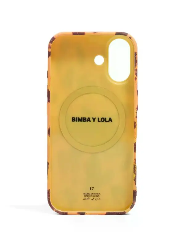 Bimba Y Lola Iphone 17 Animal-print Phone Case