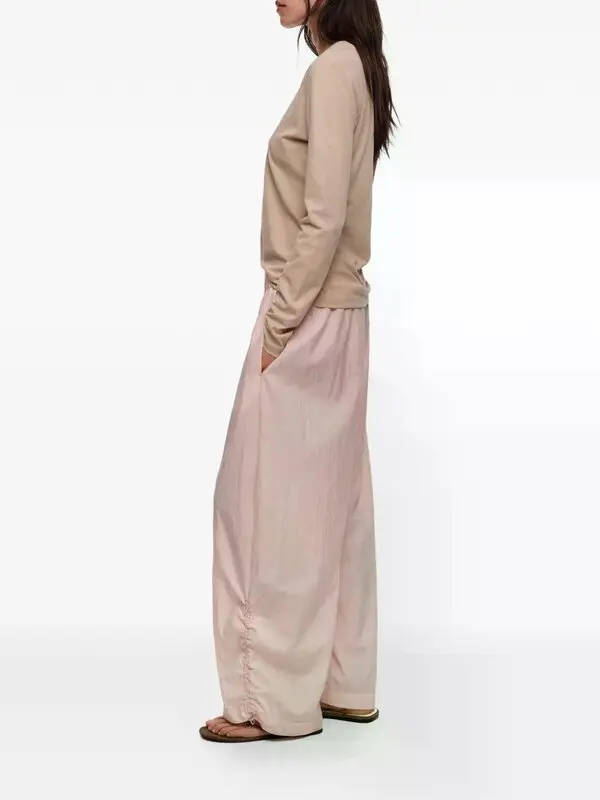 Bimba Y Lola Light Gathered Detail Drawstring Trousers