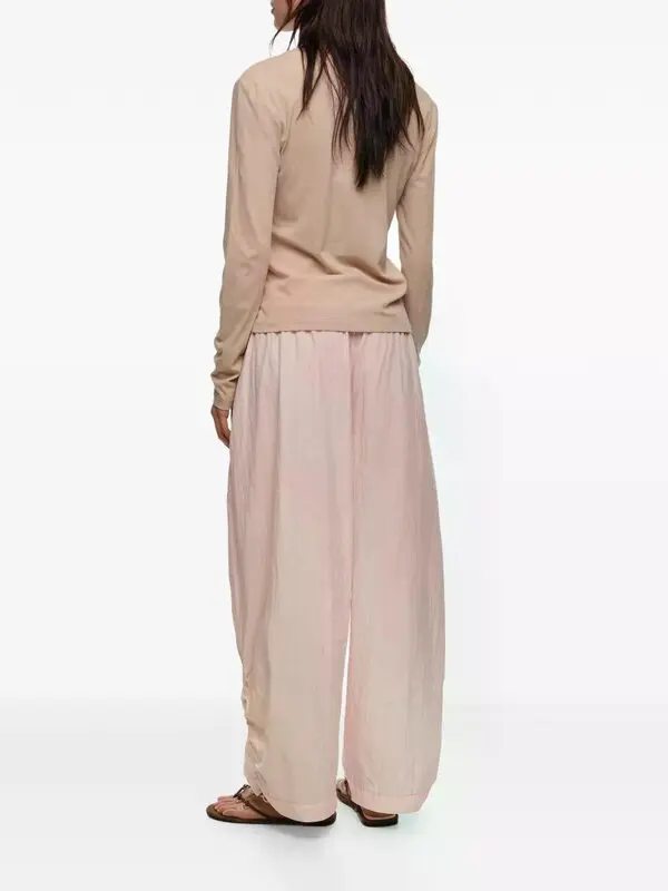 Bimba Y Lola Light Gathered Detail Drawstring Trousers