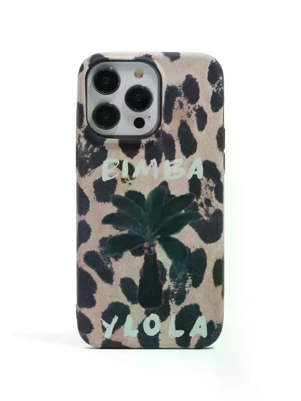 Bimba Y Lola Iphone 15 Pro Max Animal-print Phone Case - Neutrals