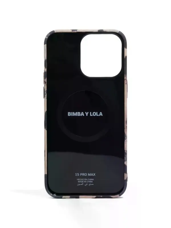 Bimba Y Lola Iphone 15 Pro Max Animal-print Phone Case