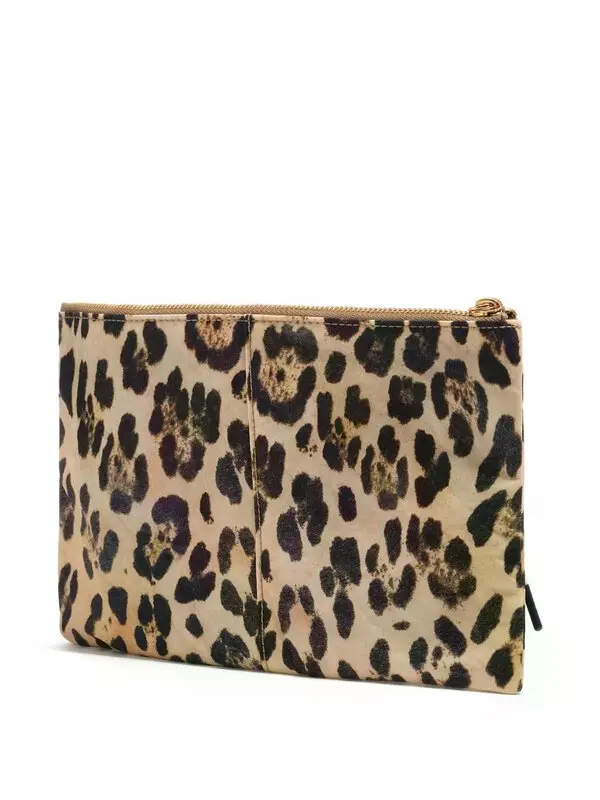 Bimba Y Lola Leopard-print Makeup Bag