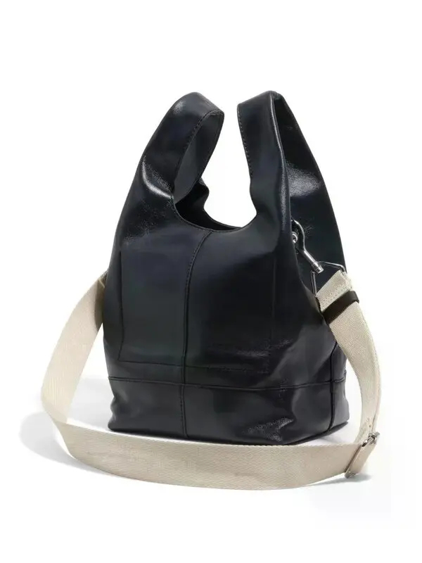 Bimba Y Lola Leather Tote Bag - Black