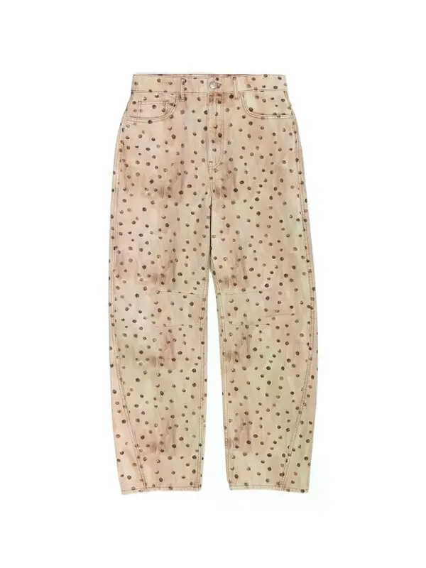 Bimba Y Lola Polka-dot Print Trousers