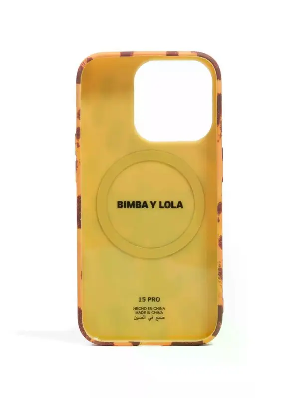 Bimba Y Lola Animal-print Iphone 15 Pro Case