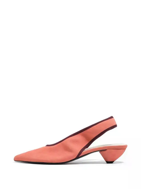 Bimba Y Lola Pointed-toe Slingback Pumps - Pink