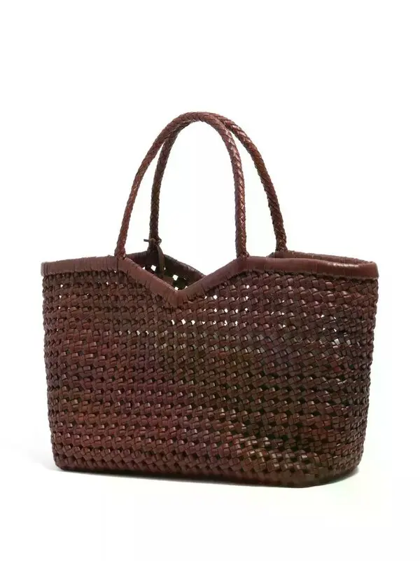 Bimba Y Lola Plaited Leather Tote Bag