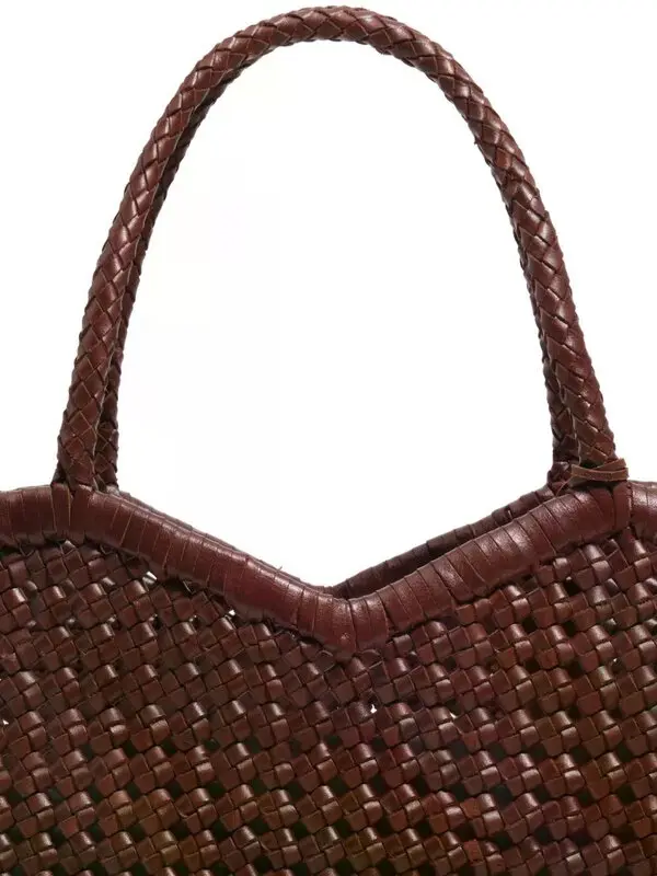 Bimba Y Lola Plaited Leather Tote Bag