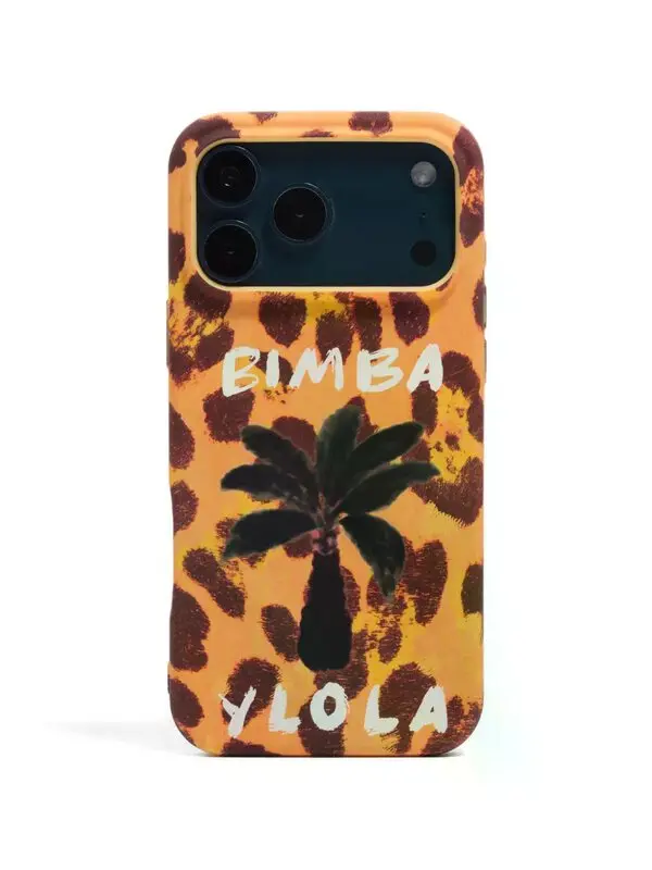 Bimba Y Lola Iphone 17 Pro Max Animal-print Phone Case - Yellow