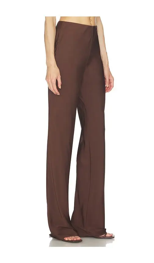 SRG Lennon Silk Pant - Brown