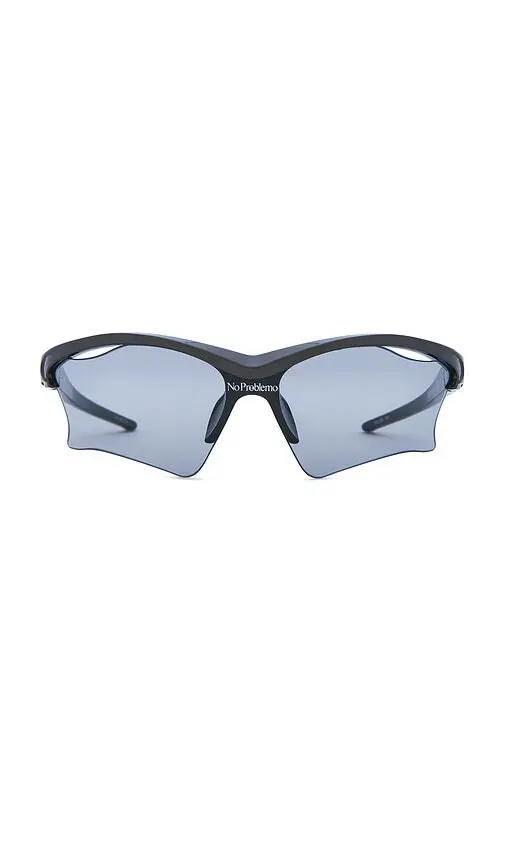 Le Specs X No Problemo Pluto Sunglasses - Silver Chrome & Smoke Tint