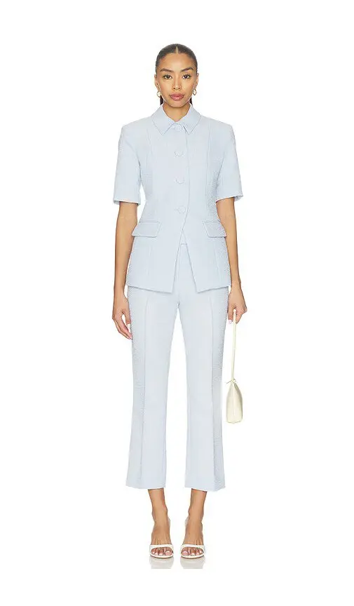 Veronica Beard Bodie Jacket - Blue Stream
