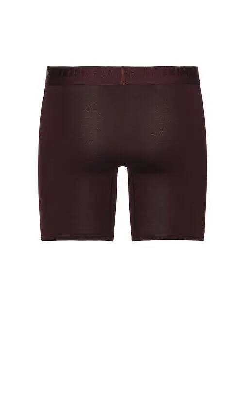 SKIMS Stretch 5 Boxer Brief 3-pack In Grey,burgandy